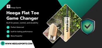 Why Flat Toe Bats Are the New Game Changer in Cricket | Heega Sports